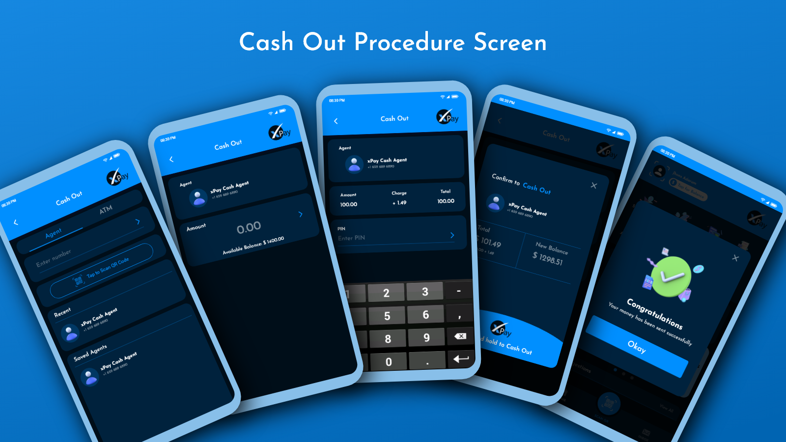 XPay - Mobile Banking E Wallet Flutter App by AppDevsX | CodeCanyon